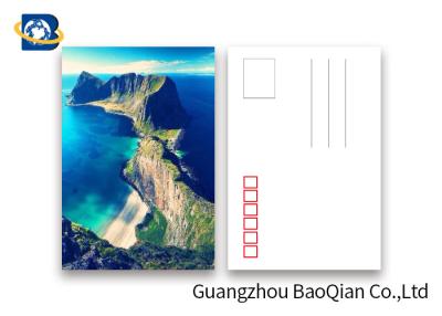 China Souvenir Tourist Gifts Custom Lenticular Postcards Norway Landscape Painting for sale