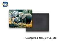 China Custom Animal 3D Fridge Lenticular Magnet PET Material Thickness 0.6mm SGS Approval for sale