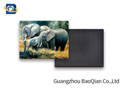 China Custom Animal 3D Fridge Lenticular Magnet PET Material Thickness 0.6mm SGS Approval for sale