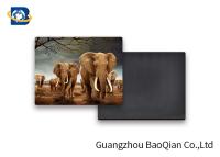 China Custom Animal 3D Fridge Lenticular Magnet PET Material Thickness 0.6mm SGS Approval for sale