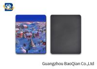 China PET Custom Refrigerator Magnets , Printed Fridge Magnets Snow Covered Landscape Image for sale