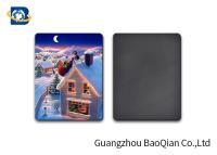 China PET Custom Refrigerator Magnets , Printed Fridge Magnets Snow Covered Landscape Image for sale
