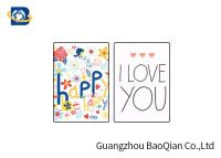 China Valentine 3D Lenticular Card Lenticular Image Printing Similar To Holograms for sale