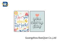 China Valentine 3D Lenticular Card Lenticular Image Printing Similar To Holograms for sale
