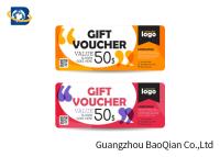China Shopping Discount Card 3D Lenticular Card Eco - Friendly Material Anti Scratch for sale