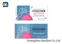 China Shopping Discount Card 3D Lenticular Card Eco - Friendly Material Anti Scratch for sale