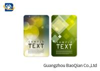 China VIP Card Lenticular Card Printing PET / PP Material 3D Lenticular Flip Effect for sale