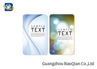 China VIP Card Lenticular Card Printing PET / PP Material 3D Lenticular Flip Effect for sale