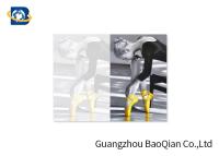China Pretty Ballet Girl Lenticular Greeting Cards 3D Image PET / PP Printing Flip Effect for sale