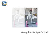 China Pretty Ballet Girl Lenticular Greeting Cards 3D Image PET / PP Printing Flip Effect for sale