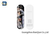 China Stunning Plastic Bookmark Printing Services , Custom Bookmark With Tassel for sale