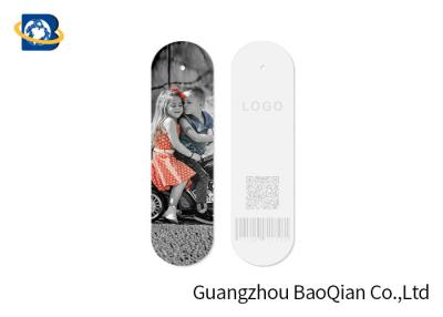 China Stunning Plastic Bookmark Printing Services , Custom Bookmark With Tassel for sale