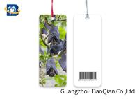 China Cartoon 3D Lenticular Bookmark Tassel Animal Pattern Style Stationery Usage for sale