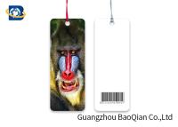 China Cartoon 3D Lenticular Bookmark Tassel Animal Pattern Style Stationery Usage for sale