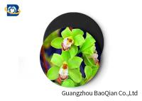 China Stunning Flower Personalised Round Coasters , Print Your Own Coasters 3D Lenticular Picture for sale