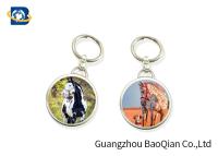 China 3D Lenticular Keychain Lovely Horse Keyrings Printing Services For Promotional Gift for sale