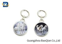China 3D Lenticular Keychain Lovely Horse Keyrings Printing Services For Promotional Gift for sale