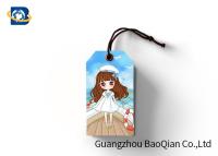 China Cartoon 3D Picture Custom Printed Hang Tags , Personalized Hang Tags For Clothing for sale