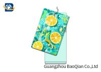 China Colourful Fruit 3D Picture Lenticular Luggage Tags , Custom Hang Tags With 3D Flip Effect for sale
