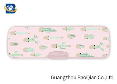 China 3D Picture Plastic Pencil Container , Lenticular Printing Services Eco - Friendly Material for sale