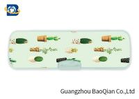 China 3D Picture Plastic Pencil Container , Lenticular Printing Services Eco - Friendly Material for sale