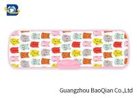China Custom 3D Lenticular Printing Service 3D Picture Plastic Pencil Box For Kids for sale