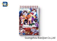 China Spiral Binding 3D Lenticular Personalised Stationery Notebooks Cartoon Pet Hardcover for sale
