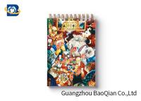 China Spiral Binding 3D Lenticular Personalised Stationery Notebooks Cartoon Pet Hardcover for sale