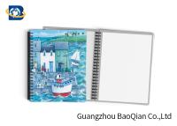 China Durable Custom Printed Notebooks , A4/A5/A6 3D Lenticular Cover CMYK Offset Printing for sale