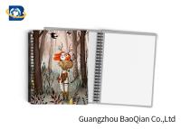 China Pretty Girl Design 3D Lenticular Notebook PET / PP / PVC Cover Material for sale