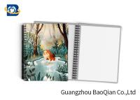 China Pretty Girl Design 3D Lenticular Notebook PET / PP / PVC Cover Material for sale