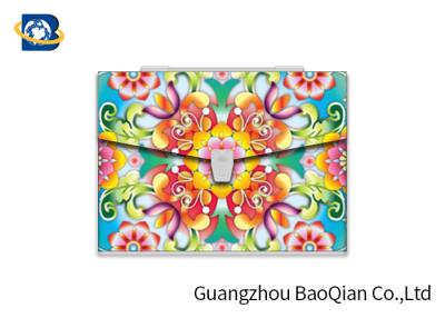 China Customized 3D Lenticular Printing Service Plastic Folder Dividers Eco - Friendly Material for sale