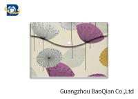 China Plastic File Bag 3D Lenticular Printing Service 0.45mm PET Thickness Long Lifespan for sale