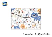 China Coloful Picture 3D Lenticular Printing Service Plastic  File Bag / Folder for sale