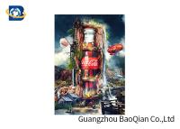 China Custom 3D Poster Printing , 3D Lenticular Wall Art Picture Catch People's Eyes for sale