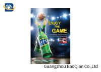 China UV Offset Printing 3D Lenticular Poster No Harm Material Eye - Catching Image Flips for sale