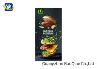 China CMYK Offset Printing Posters 3d Lenticulares Food / Drinking Advertising for sale