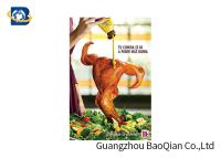China CMYK Offset Printing Posters 3d Lenticulares Food / Drinking Advertising for sale