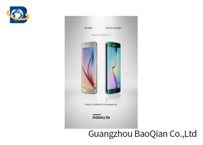 China Cellphone Custom Lenticular Poster 3D Effect Poster PET CMYK Offset Printing for sale