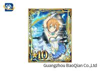 China Cartoon 3D Lenticular Card , Waterproof 3D Game Card 4C UV Printing 7X9CM Size for sale