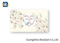 China Plsatic PET / PP 3D Lenticular Card Customized 3D Animal Love Card Printing for sale