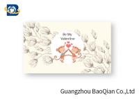 China Plsatic PET / PP 3D Lenticular Card Customized 3D Animal Love Card Printing for sale