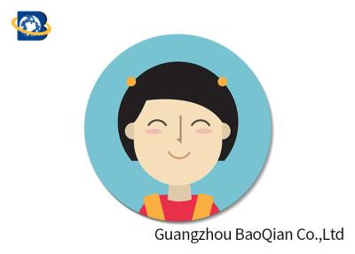 China Printed Custom Lenticular Cards , 3D Lenticular Stickers Kids Room / Wall Decoration for sale
