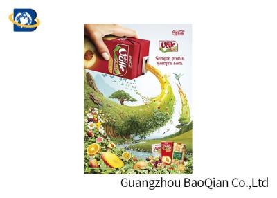 China PP/PET Large Format Lenticular Printing , 3 Dimensional Pictures Creative Design for sale