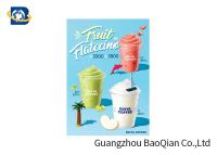 China Food / Drinking Advertising Posters 3D Lenticulares High Definition Eco - Friendly Material for sale