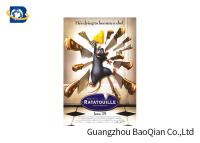 China Anime Design 3D Lenticular Poster Printing / Customized 3D Lenticular Wall Art for sale