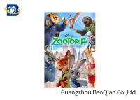 China PET / PVC / PP 3D Lenticular Poster Printing , Cartoon Lenticular Movie Poster Advertisement for sale