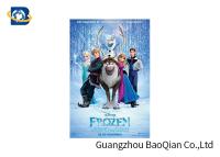 China PET / PVC / PP 3D Lenticular Poster Printing , Cartoon Lenticular Movie Poster Advertisement for sale
