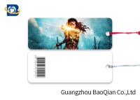 China Giveaway Gifts Laminated Bookmarks , Bookmark Printing Services Super Hero Girls Pattern for sale