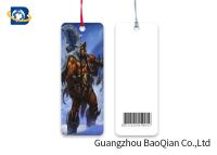China Kids 3D Lenticular Bookmark Warcraft Designer Lenticular Printing Service for sale